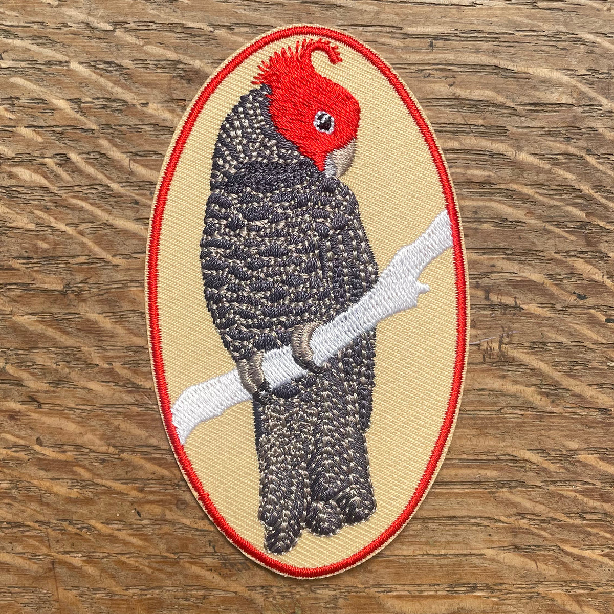 Gang Gang Embroidered Patch – Bridget Farmer