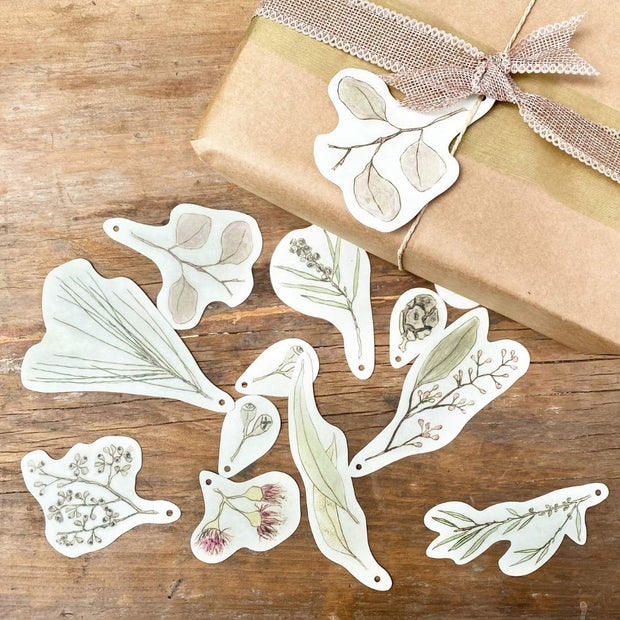 Australian Bush Gift Tags (12) – Bridget Farmer